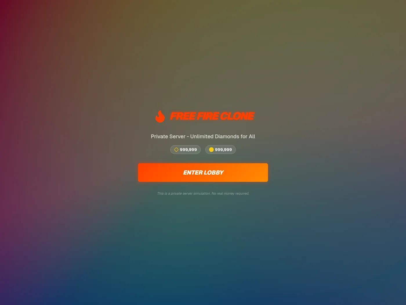 Free Fire Diamond Clone
