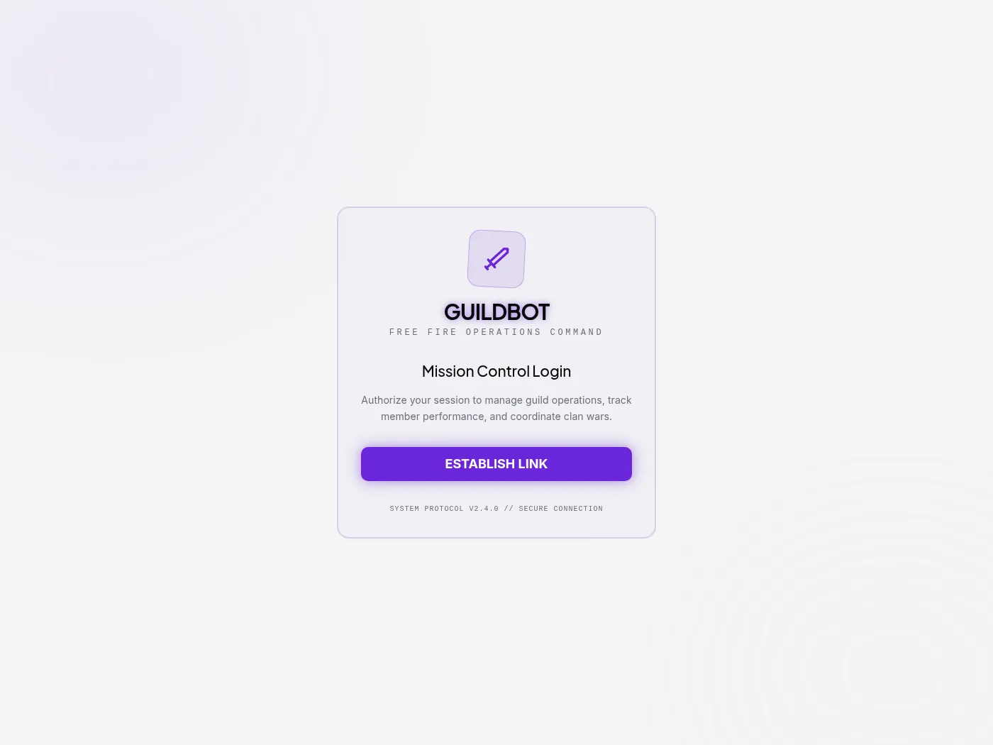 GuildBot for Free Fire