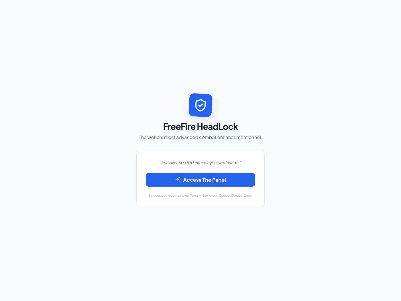 Free Fire HeadLock Panel