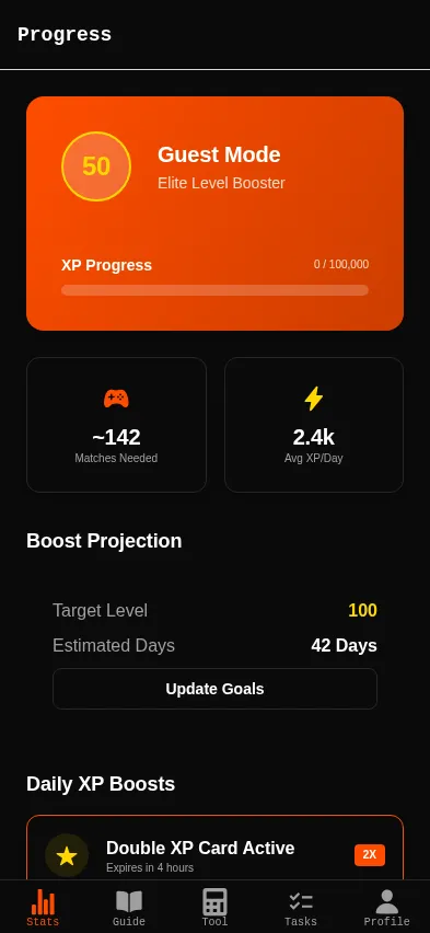 Free Fire Level Boost