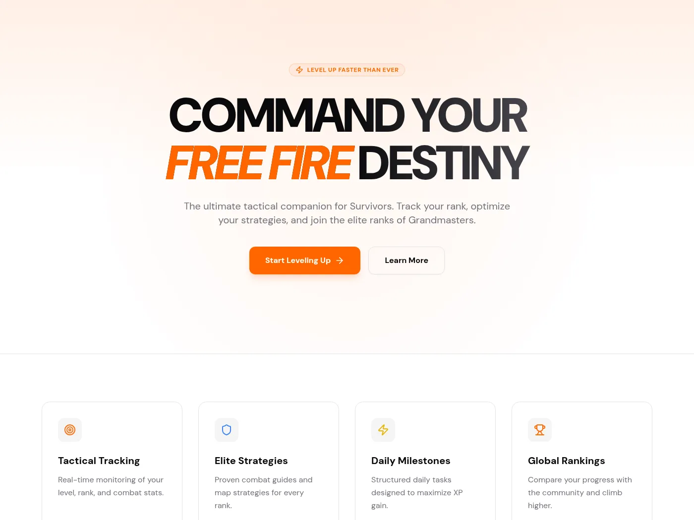 Free Fire LevelUp Hub