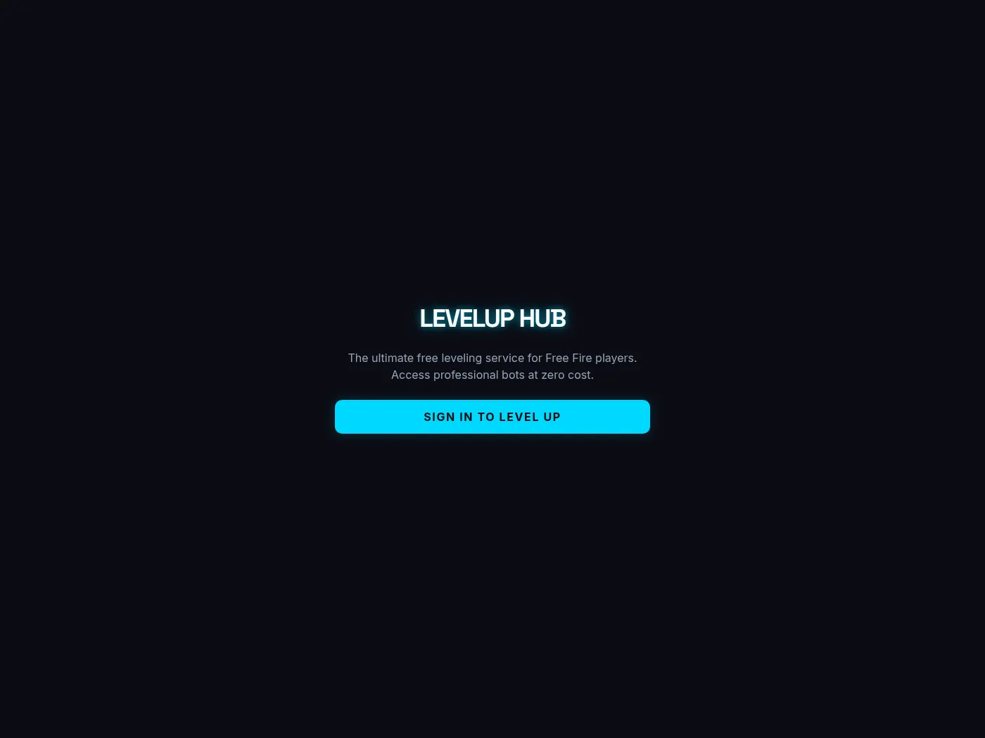 FreeFire Level Up Hub