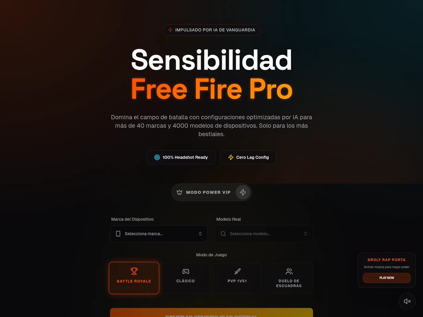 Sensibilidad Free Fire Pro