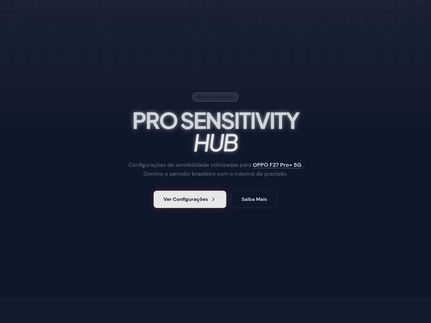 Pro Sensitivity Hub