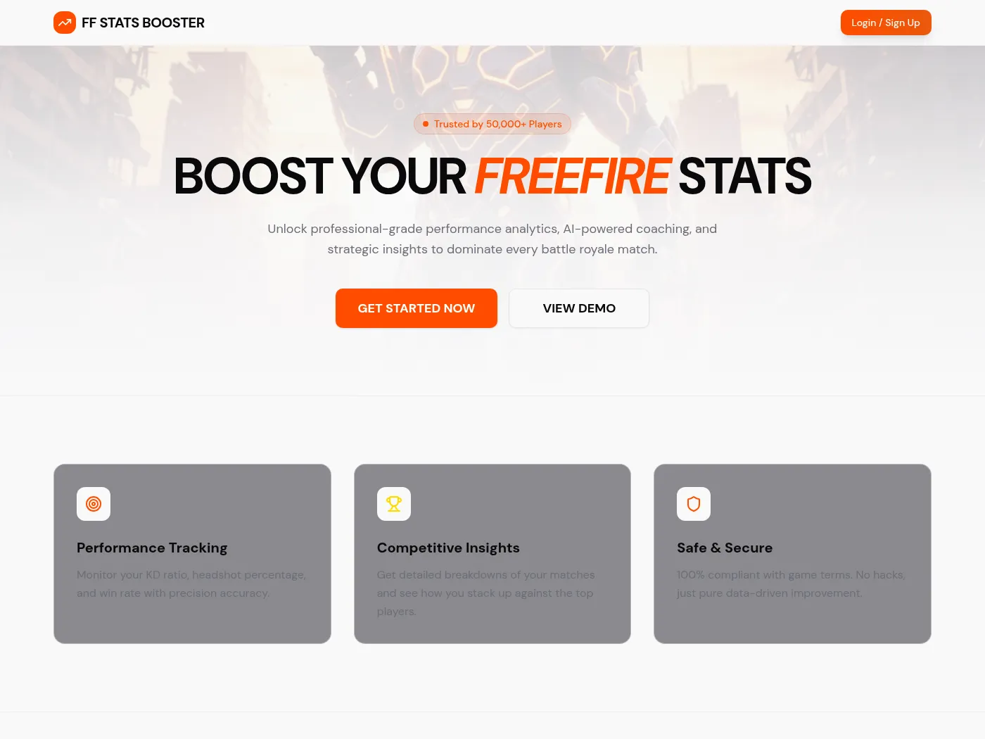 Freefire Stats Booster