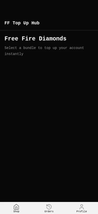 Free Fire Top Up Hub