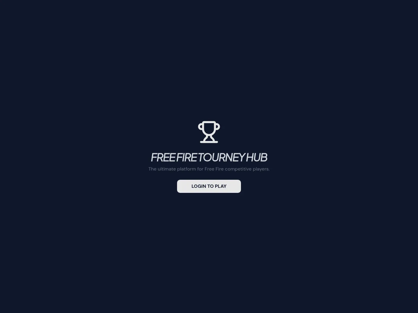 Free Fire Tournament Hub