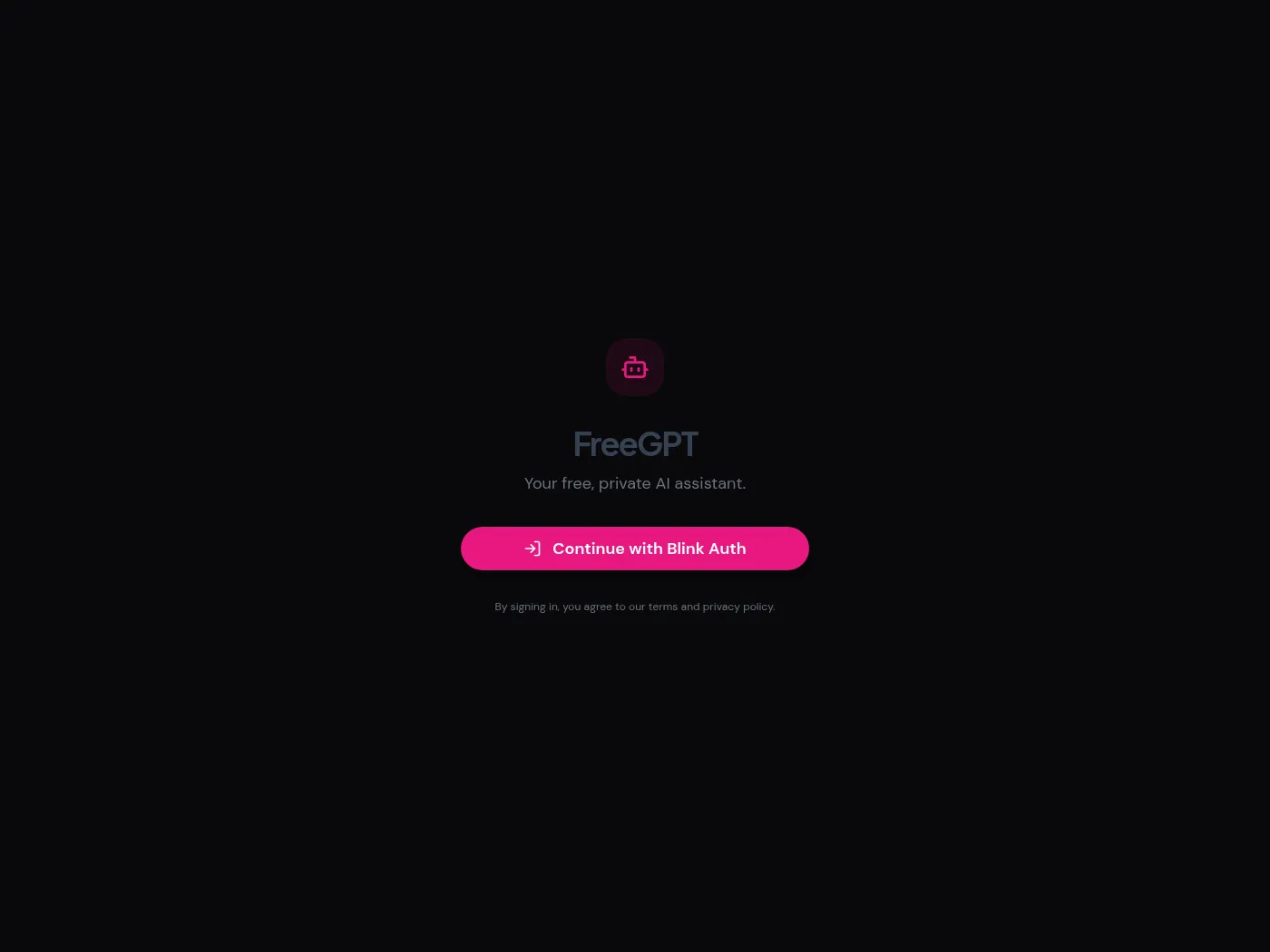 FreeGPT Chat Platform
