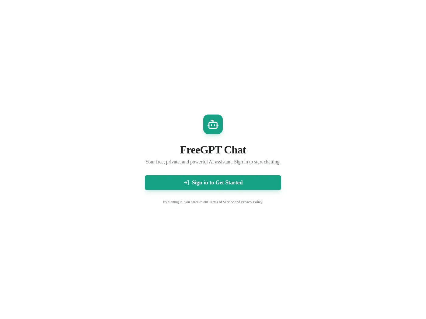 FreeGPT Chat