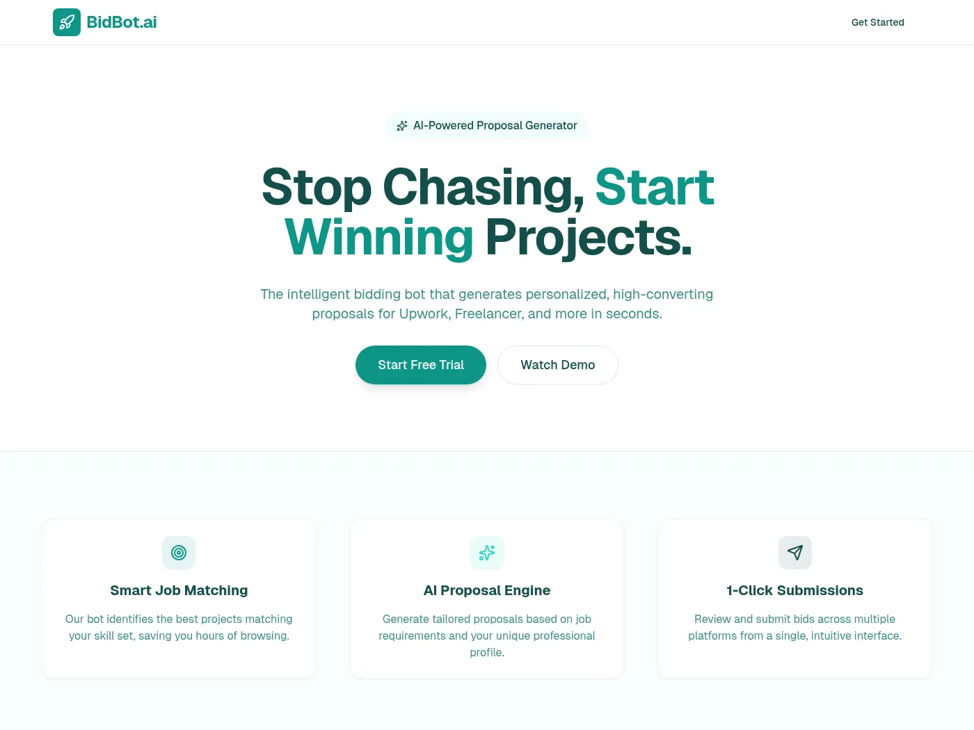 Freelance Bidding Bot
