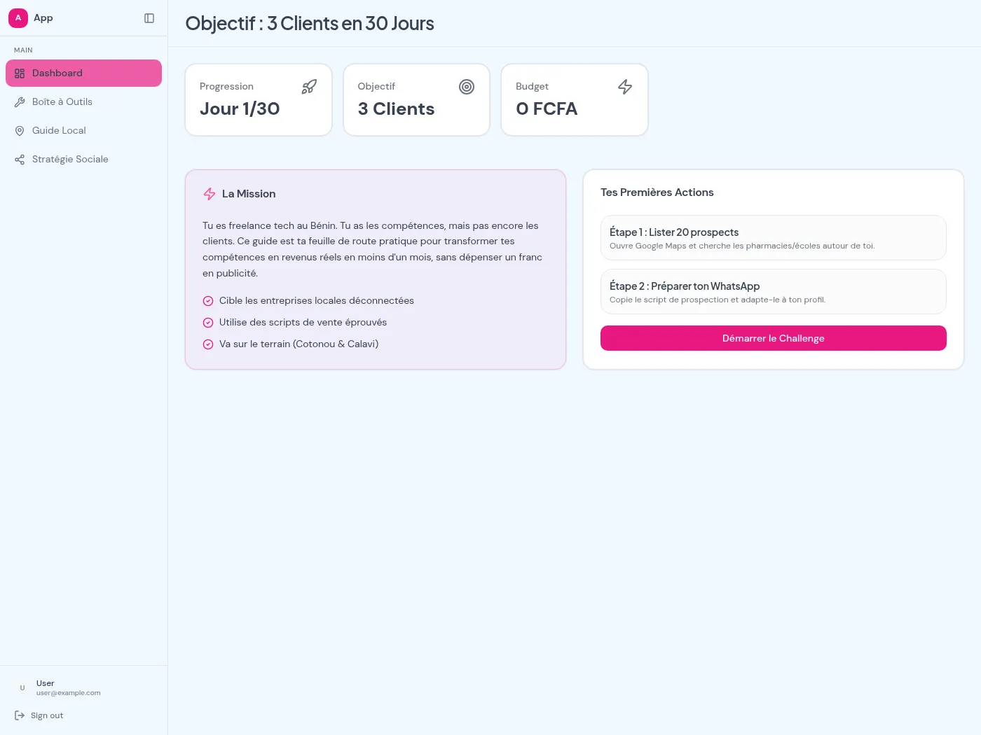 Freelance Client Finder