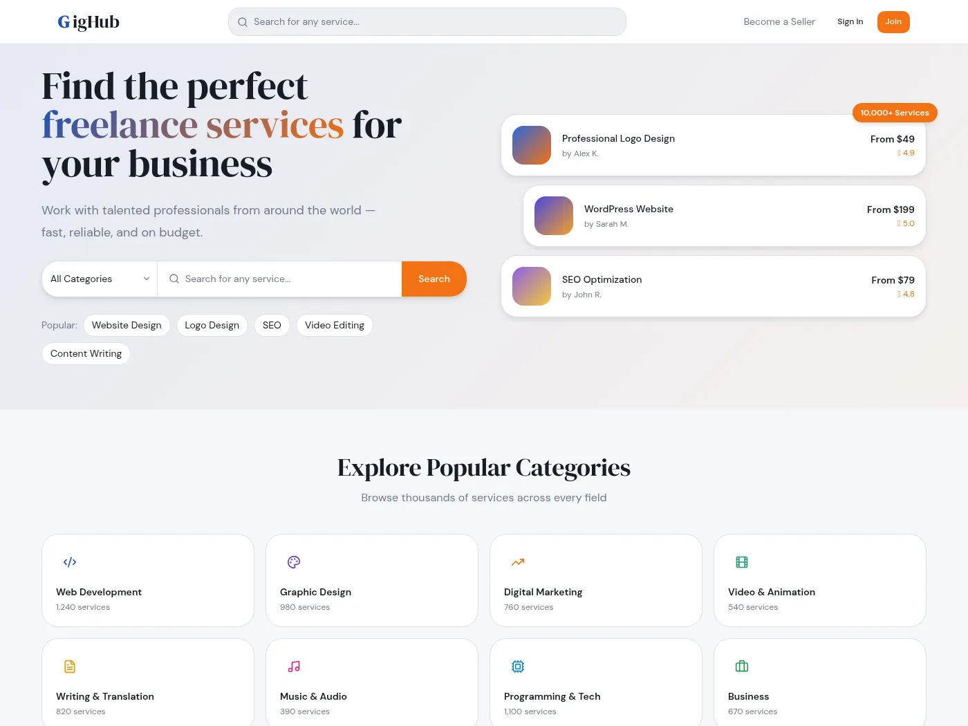 Freelance Gig Hub