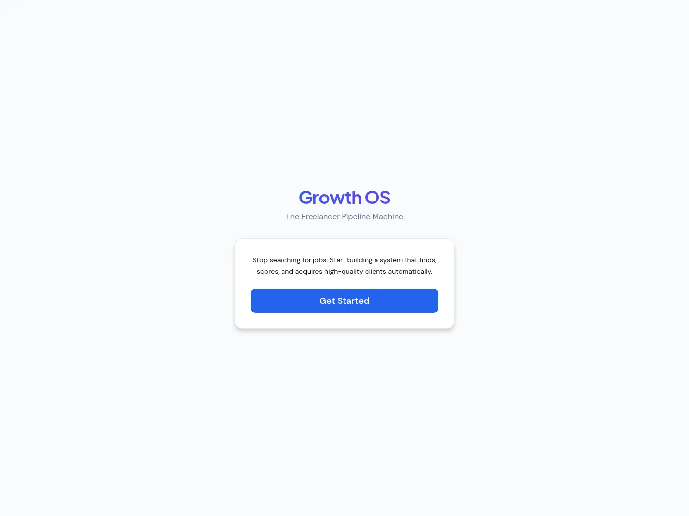 Freelance Growth OS