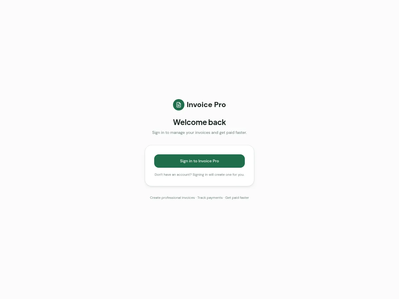 Freelance Invoice Pro