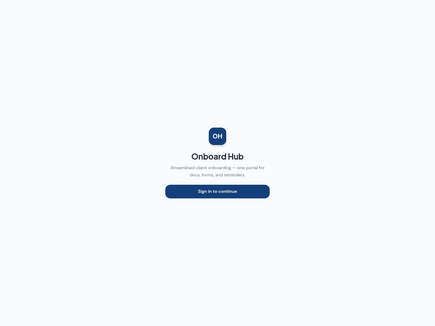 Freelance Onboard Hub