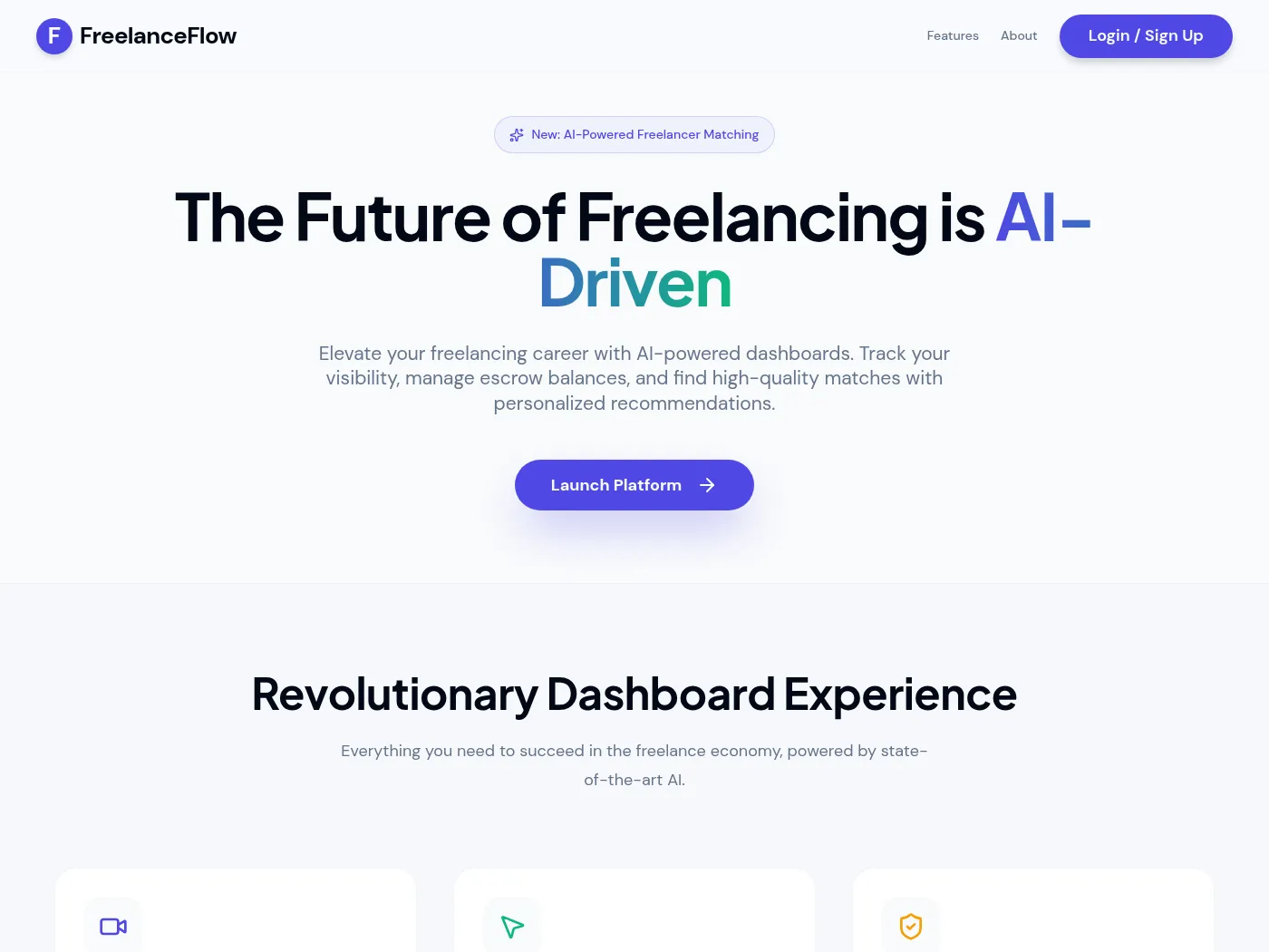 FreelanceFlow Dashboard