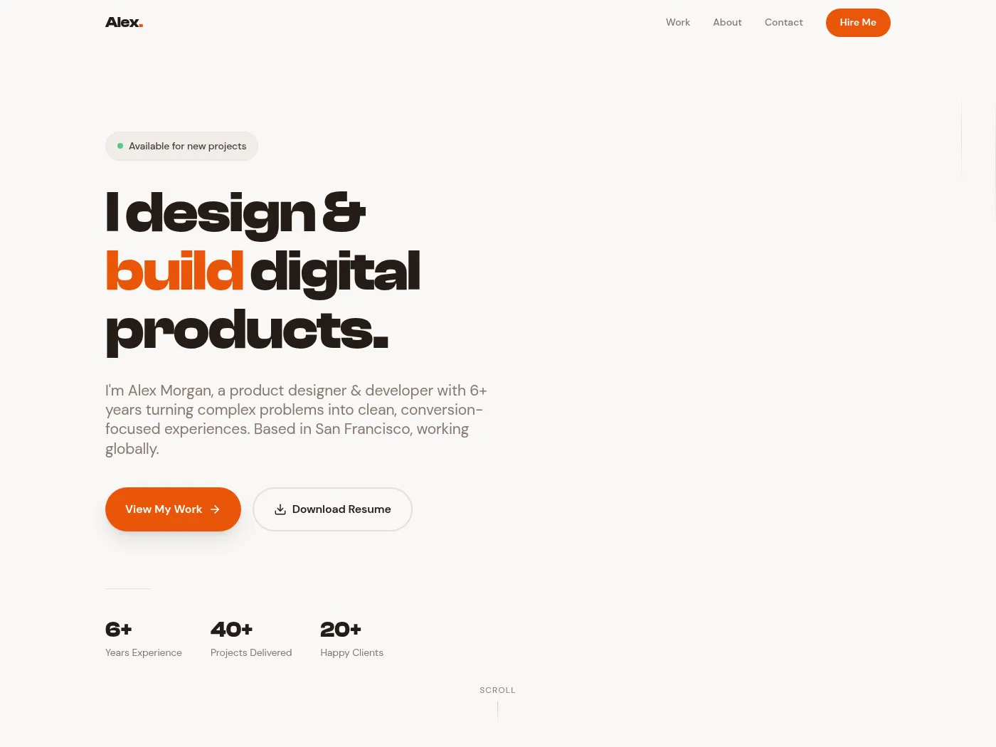 Freelancer Portfolio Pro