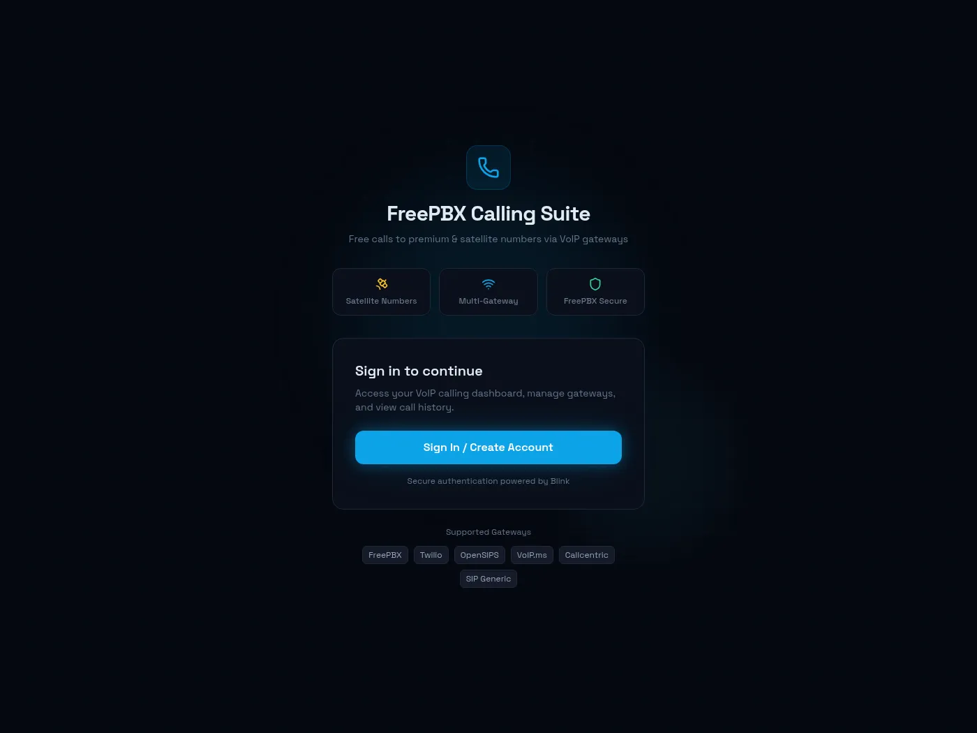 FreePBX Calling Suite