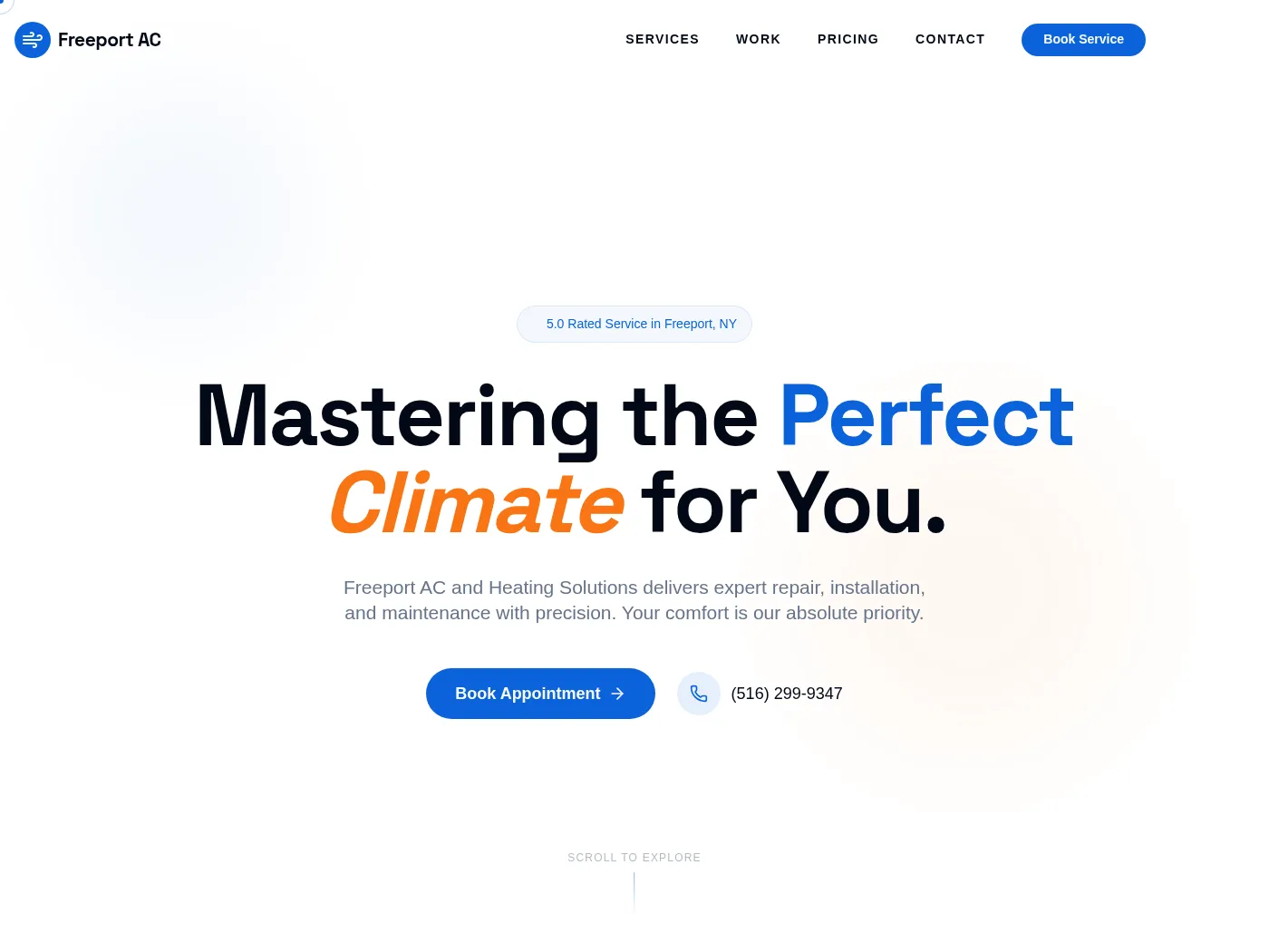 Freeport AC Hero Site