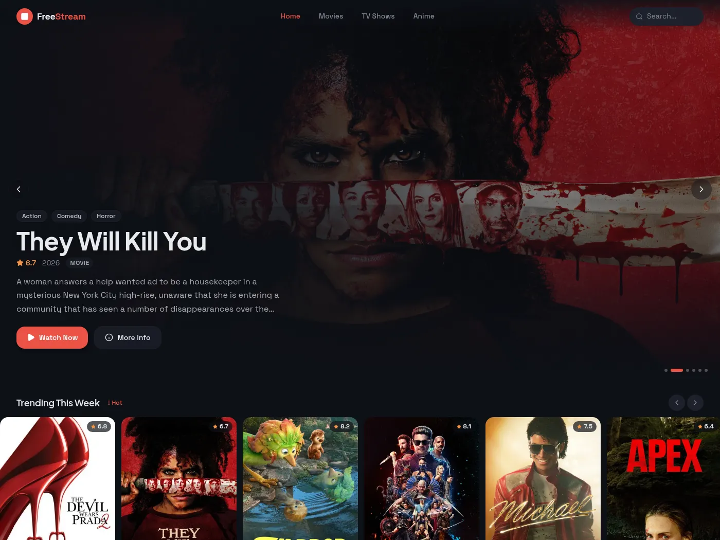FreeStream Movies & Anime