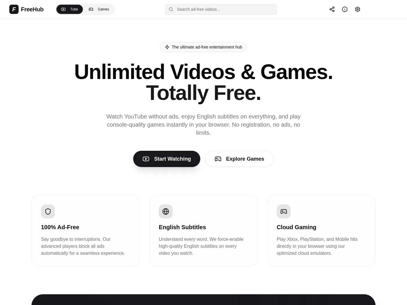 FreeTube & GameHub