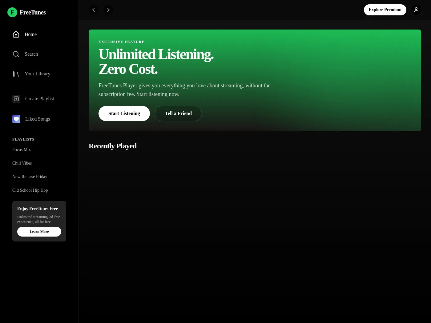 FreeTunes Player