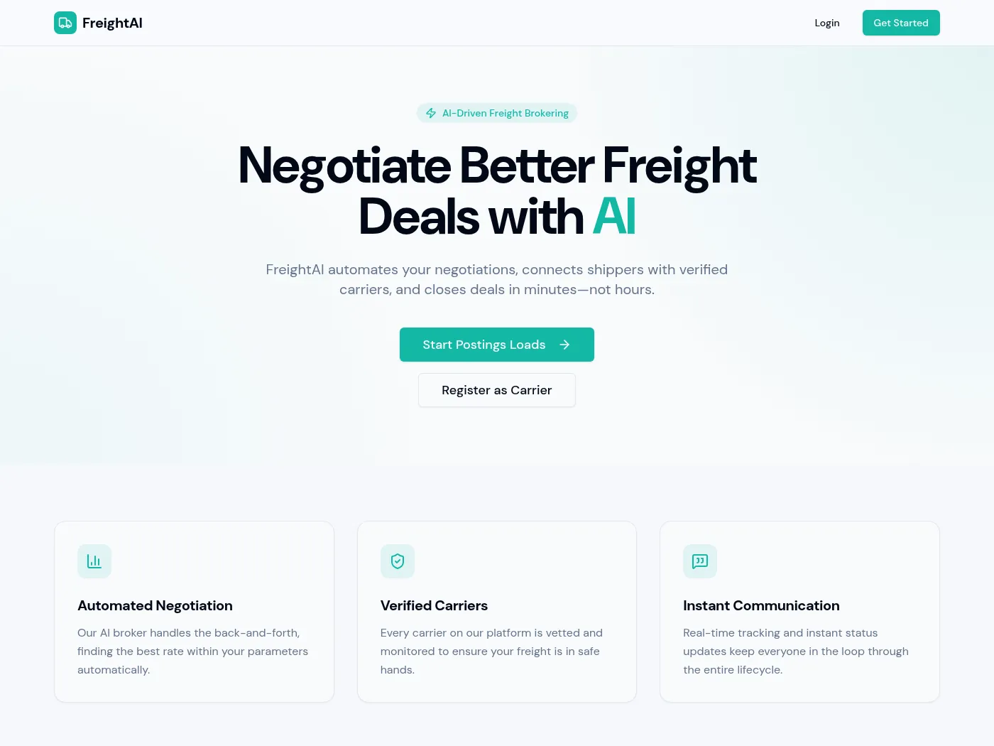 Freight AI Broker