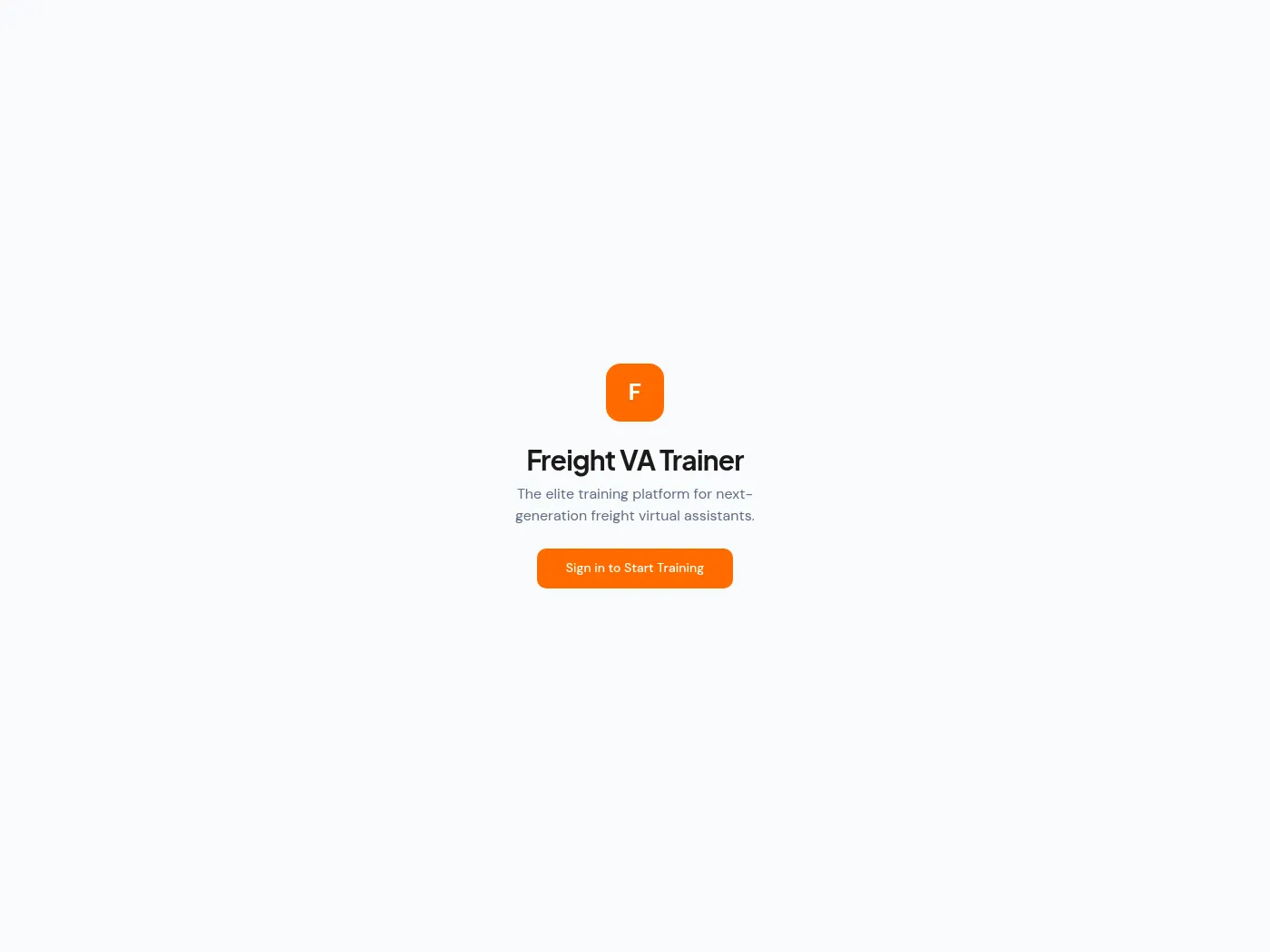 Freight VA Trainer