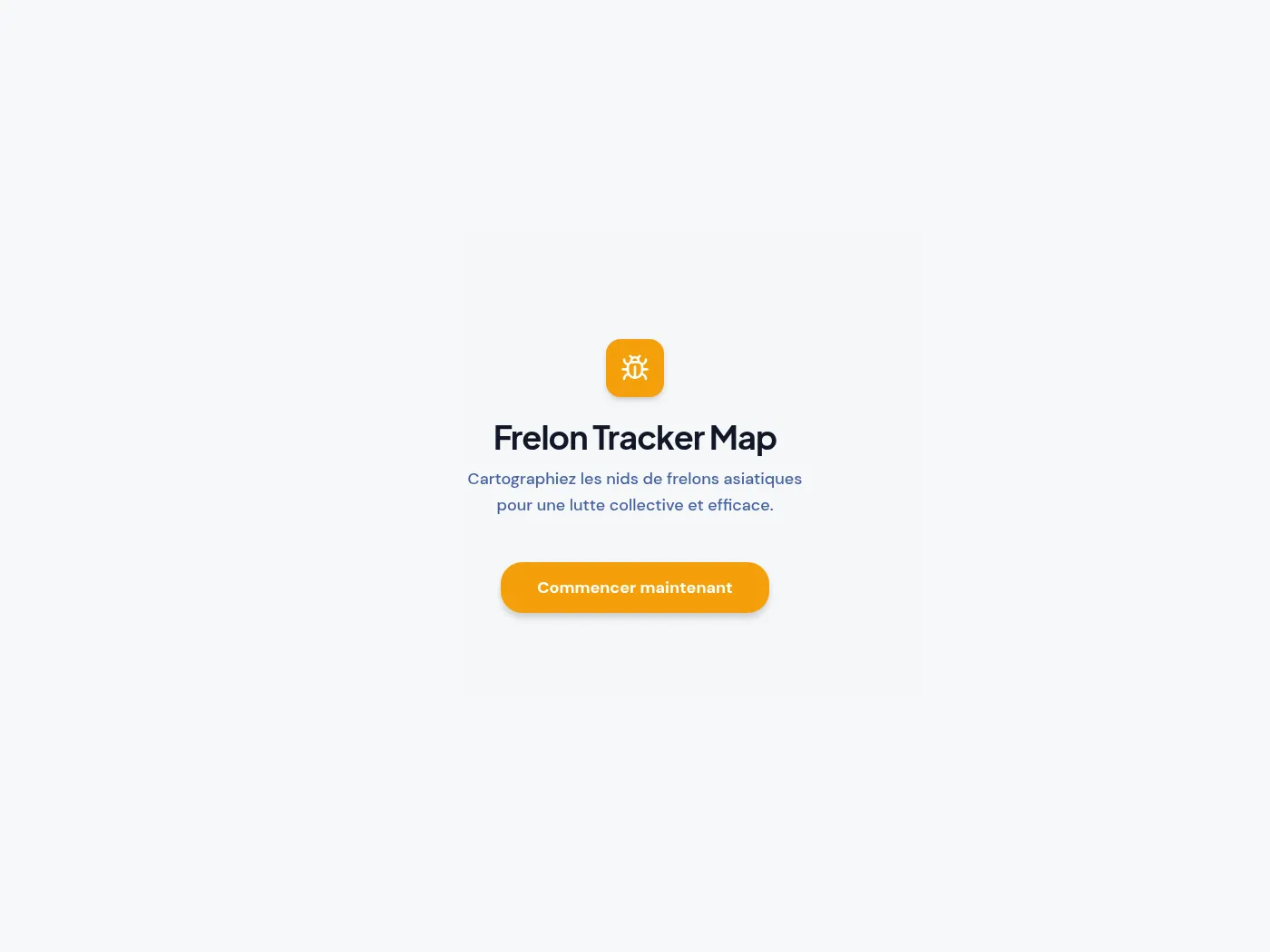 Frelon Tracker Map