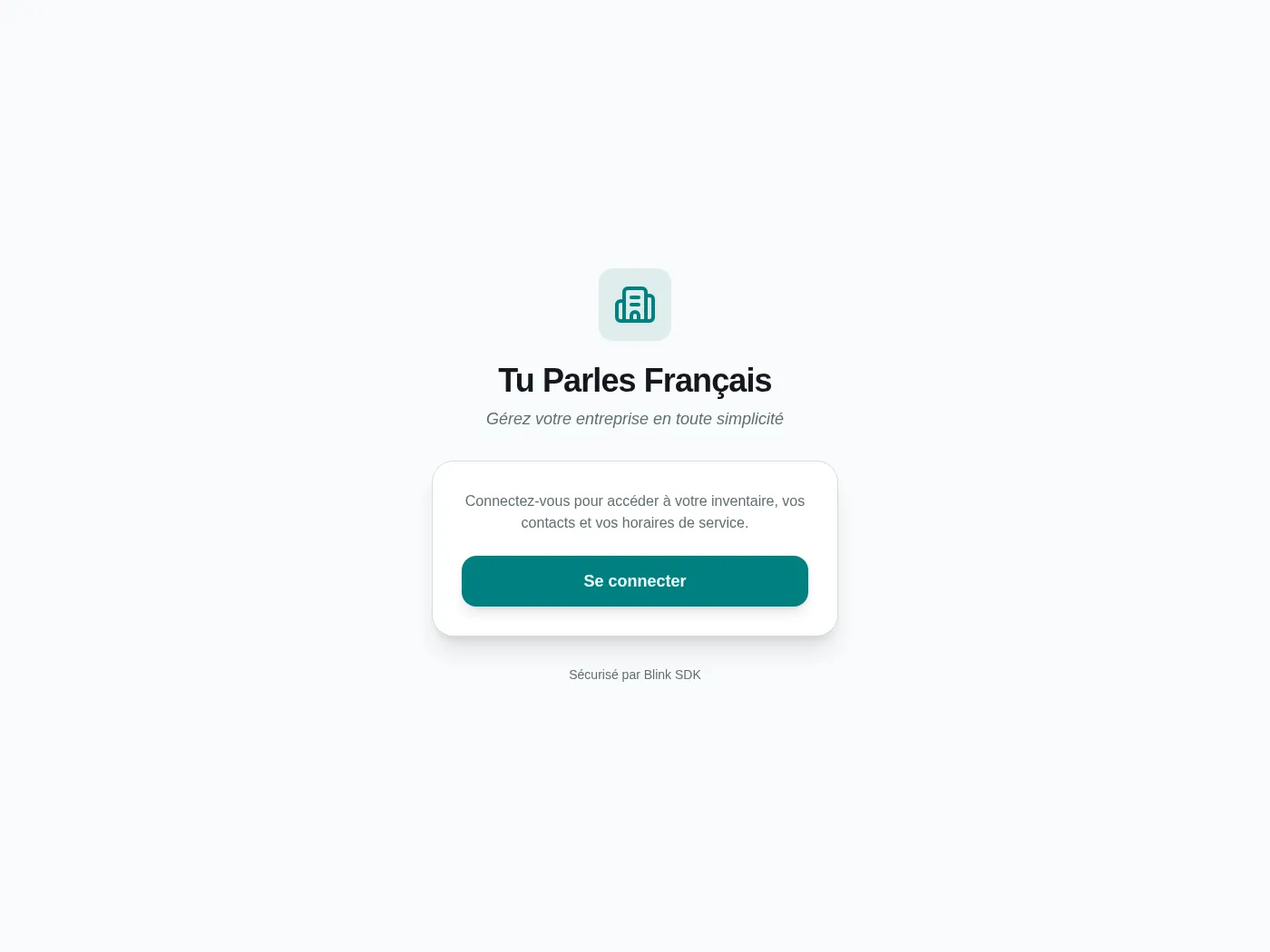 Tu Parles Français