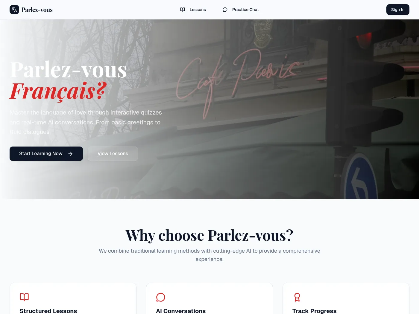 Parlez-vous Français