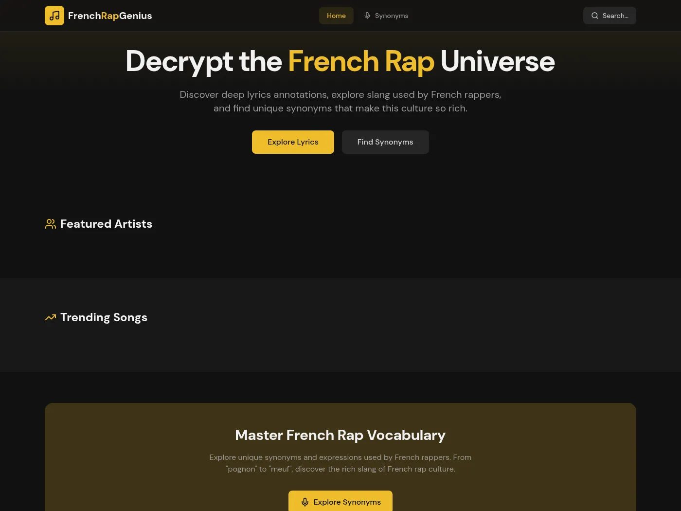 French Rap Genius