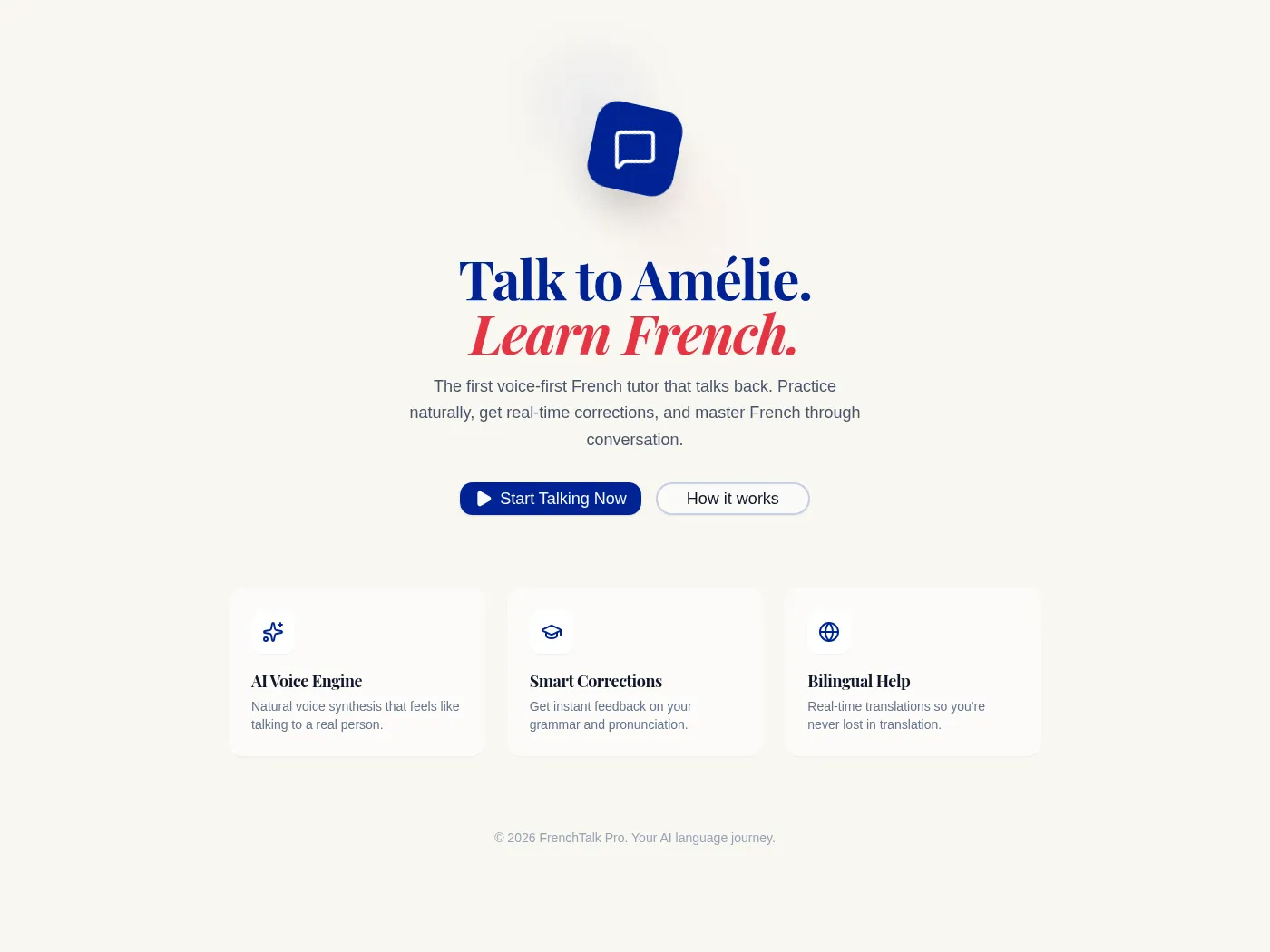FrenchTalk Pro