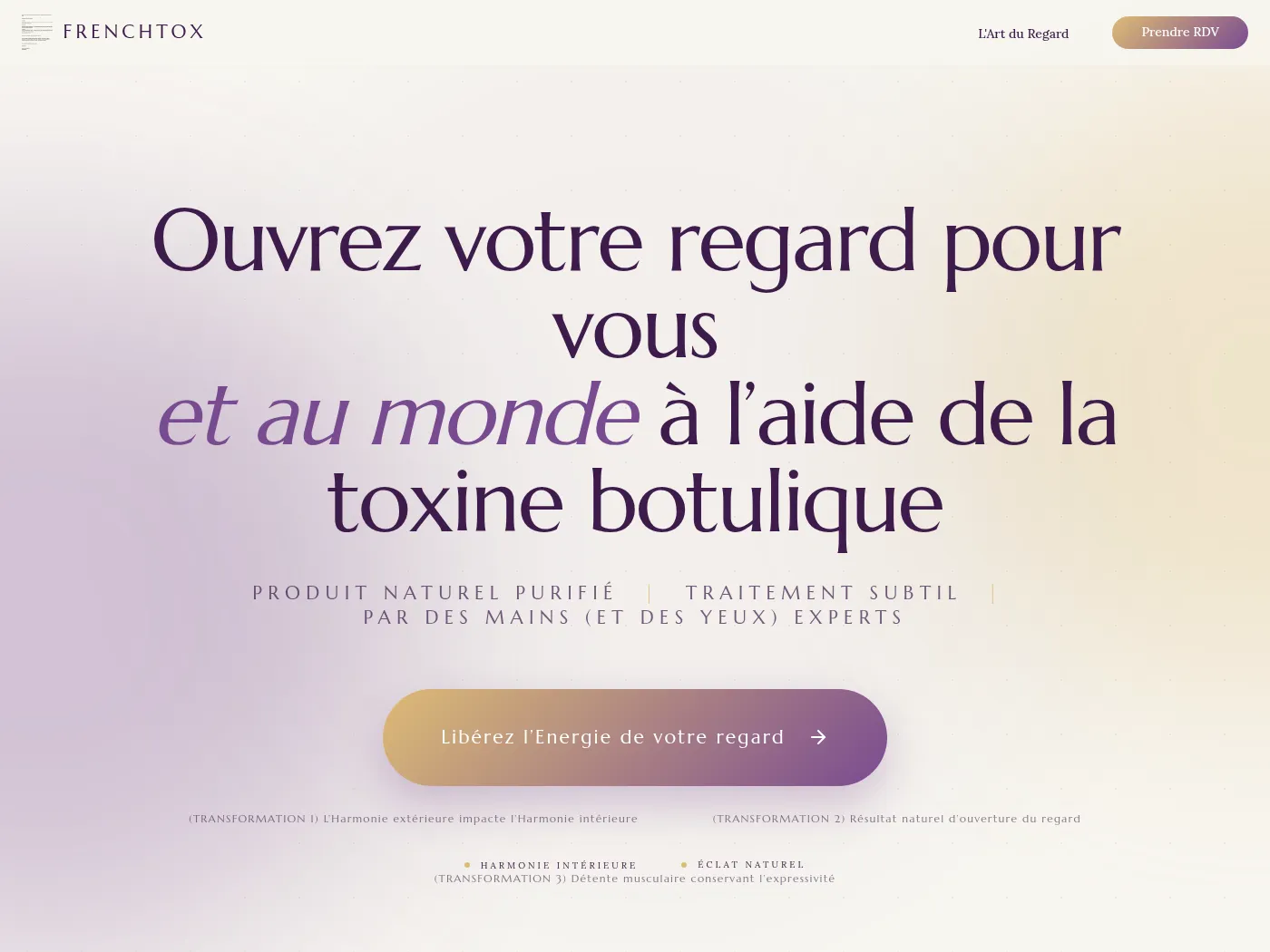 Frenchtox Premium Landing