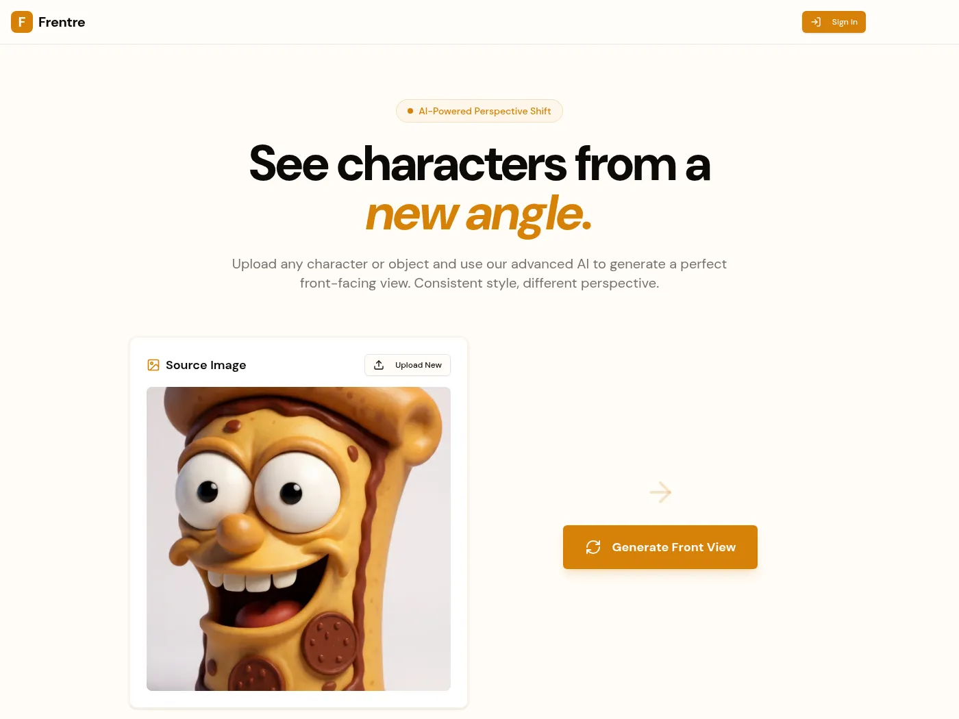 Frentre Image Generator