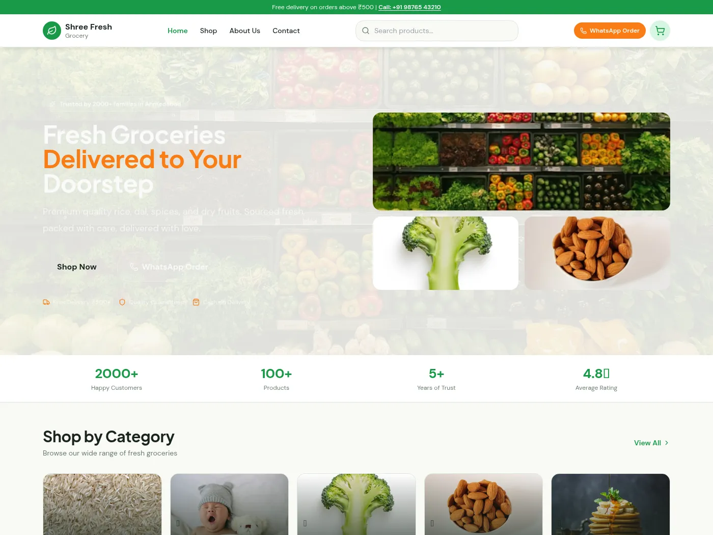 FreshCart Grocery Shop