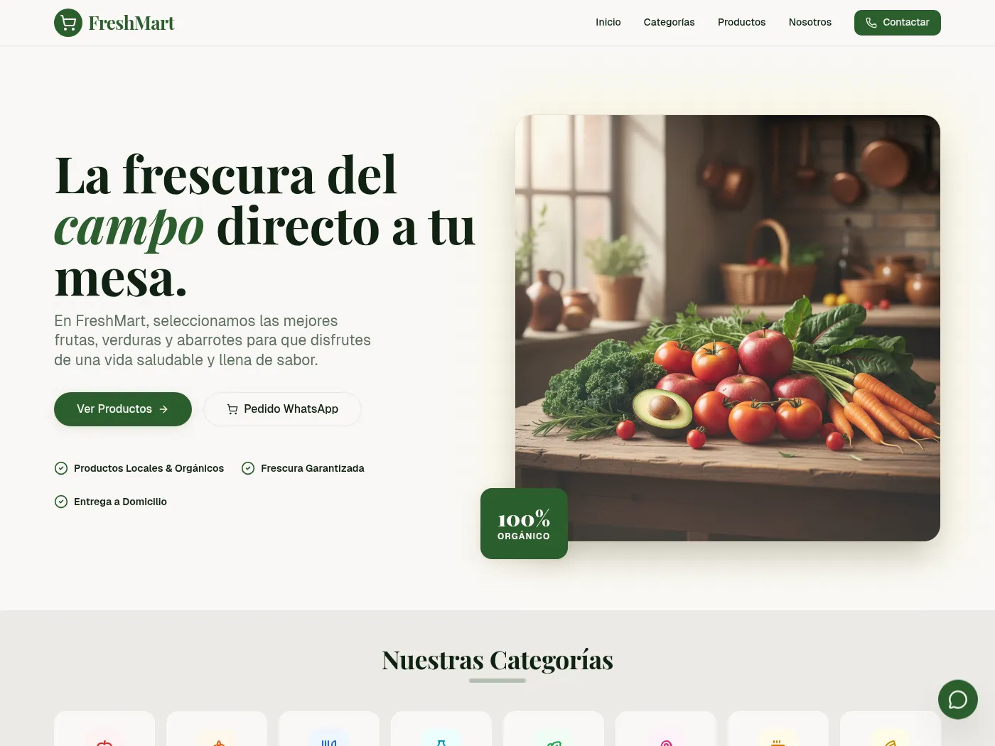 FreshMart Online Shop