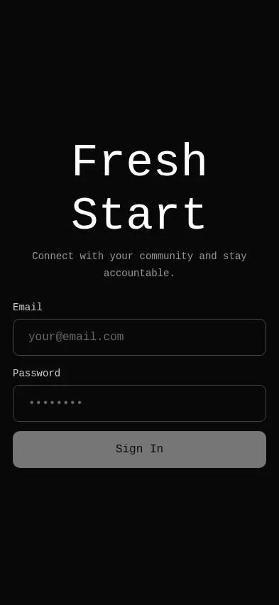 Fresh Start Connect