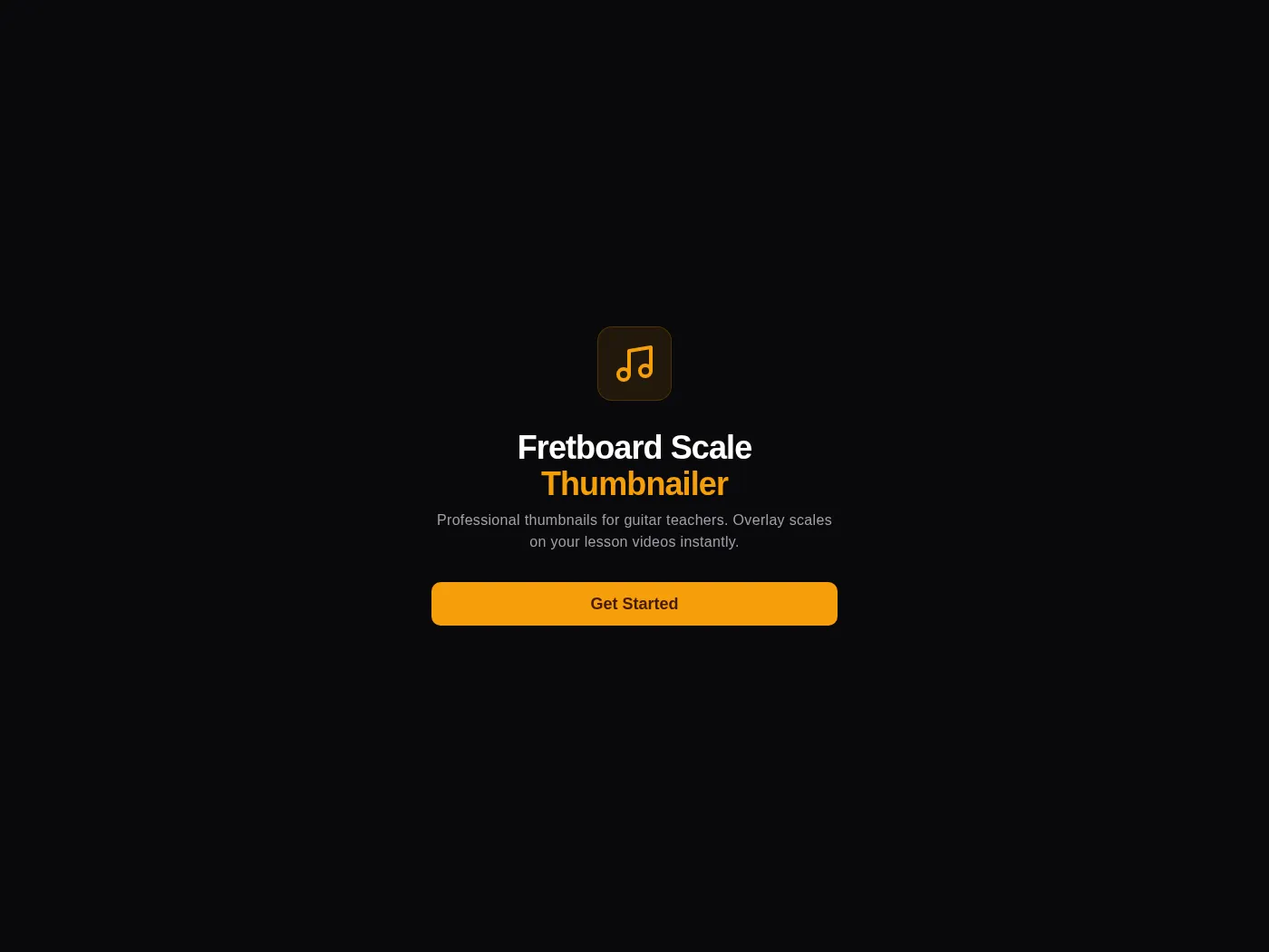 Fretboard Scale Thumbnailer