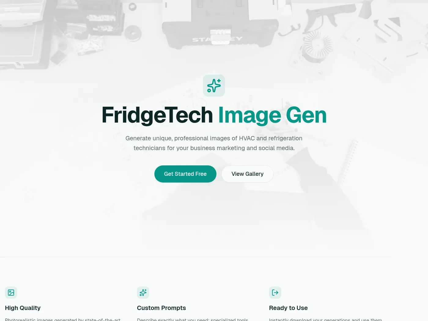 FridgeTech Image Generator