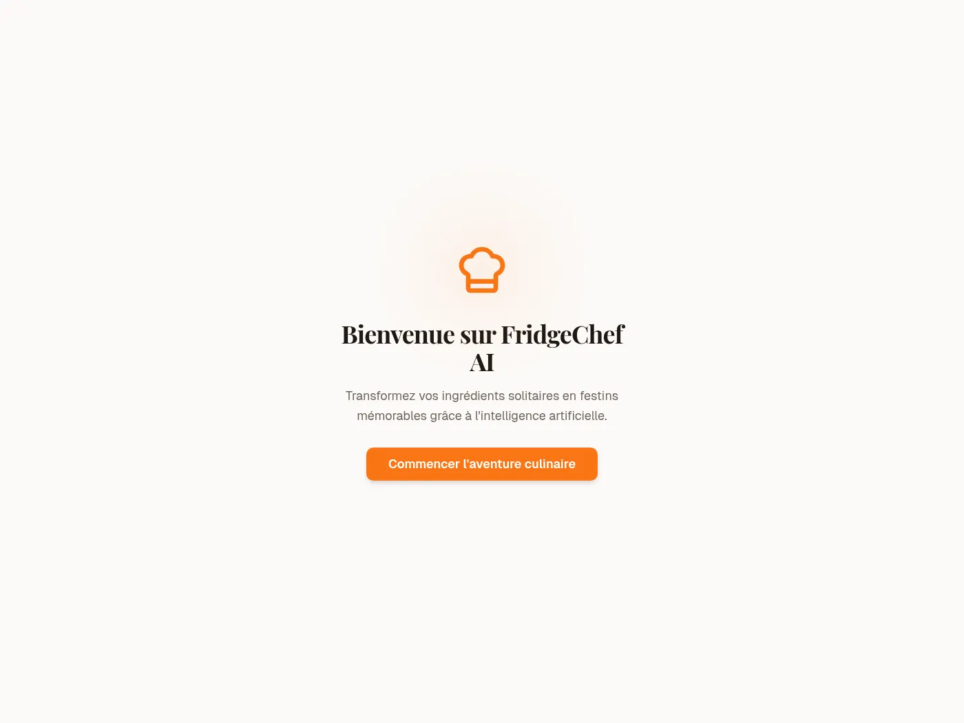 Fridge Recipe Finder
