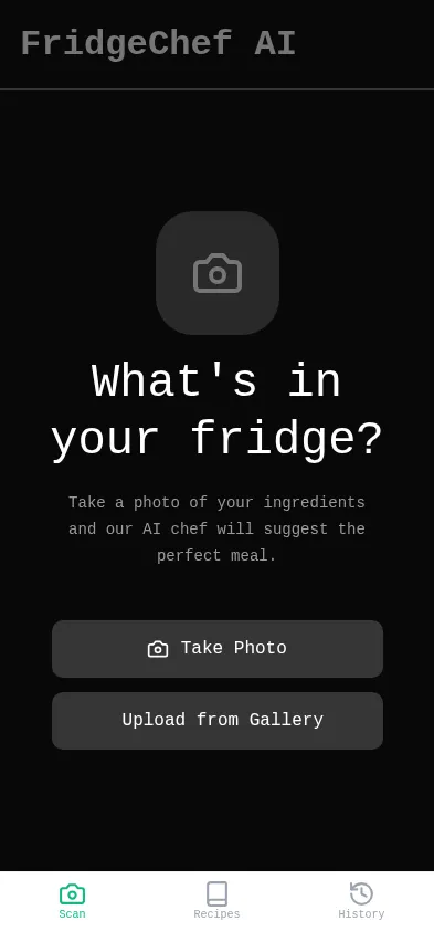 FridgeChef AI