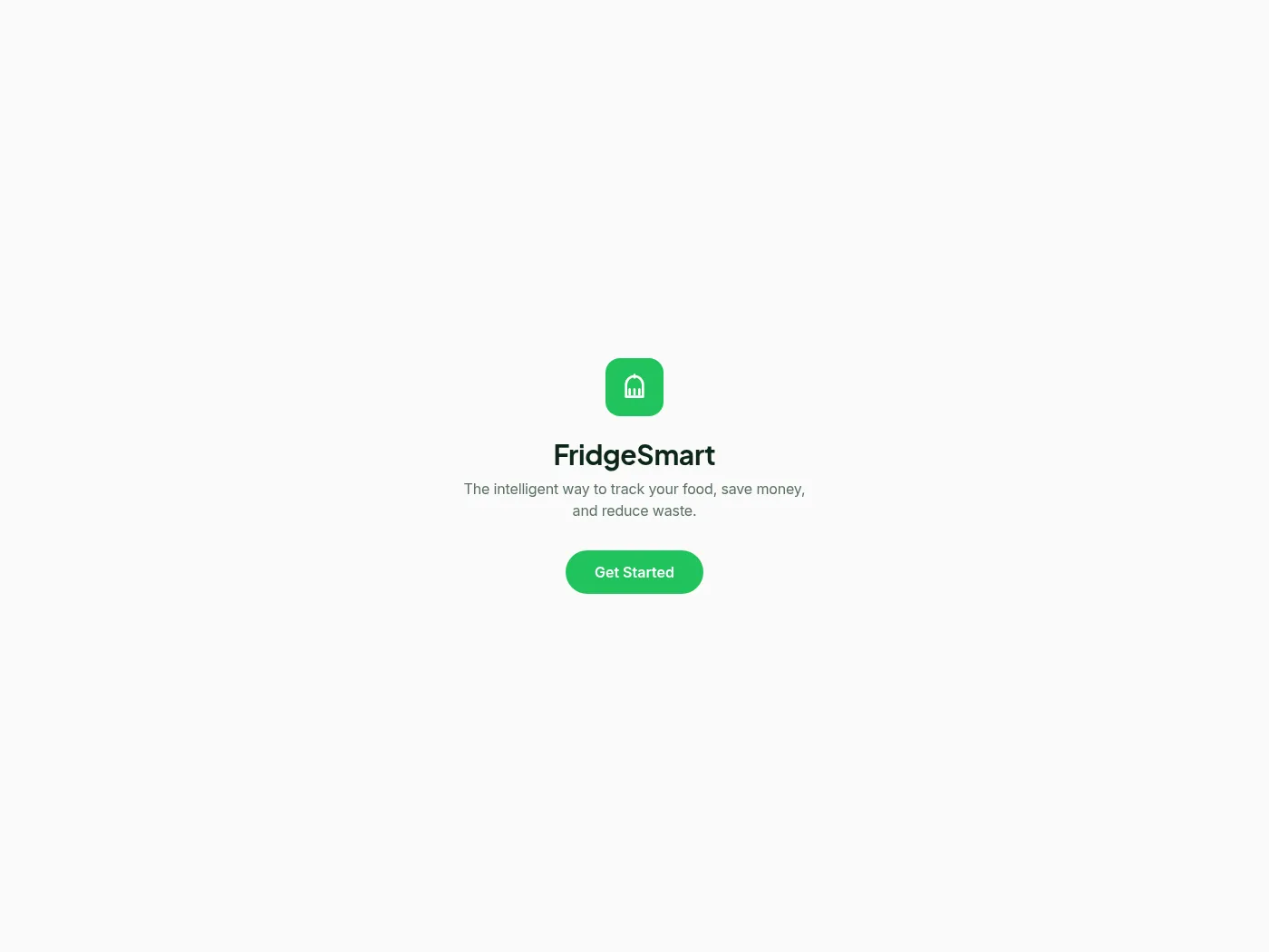 FridgeSmart MVP
