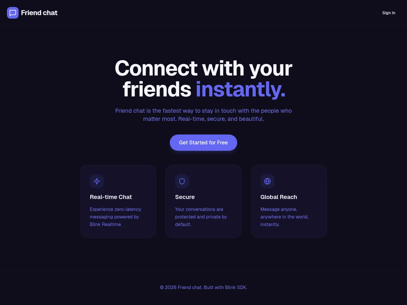 Friend Chat