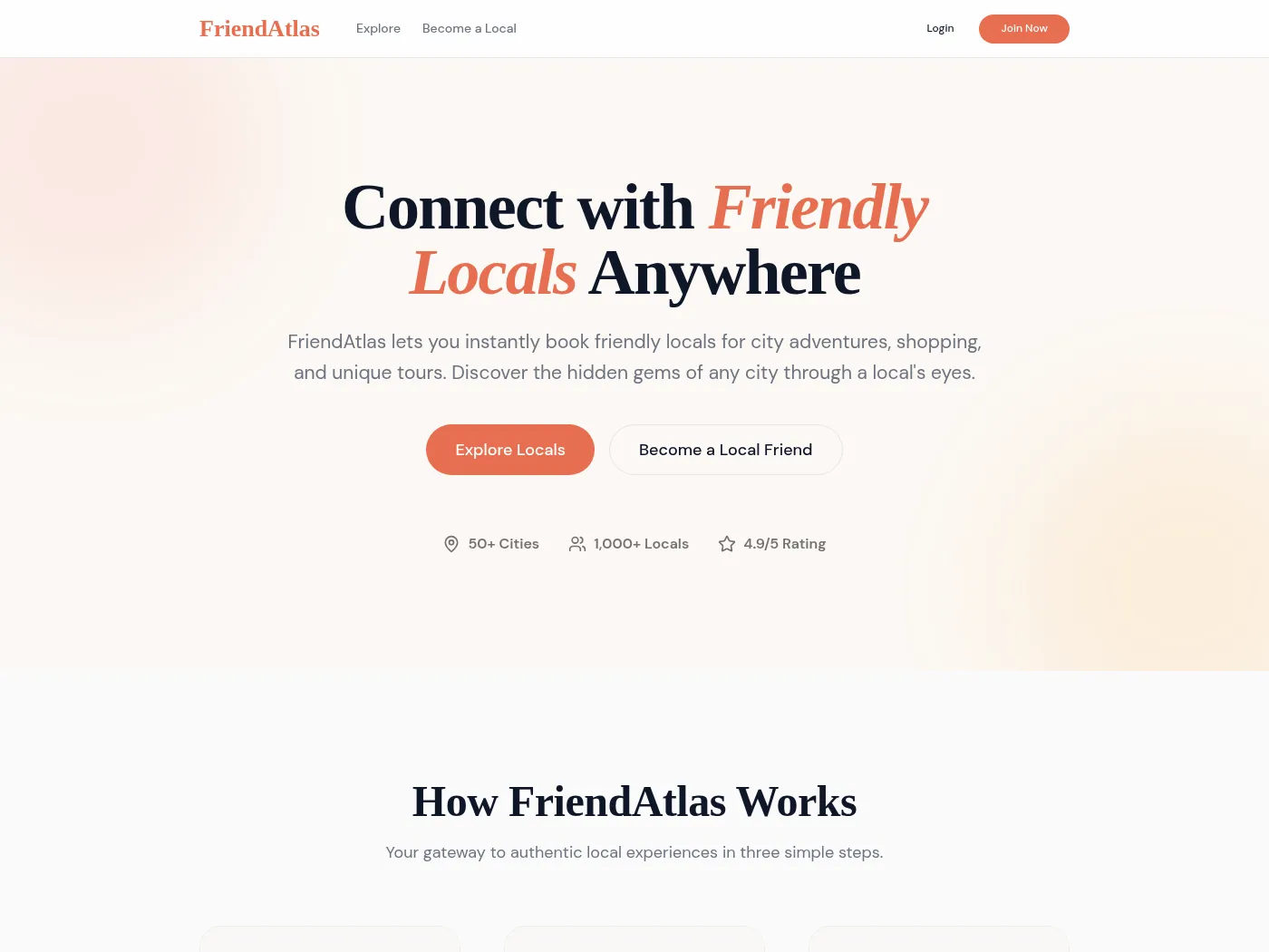 FriendAtlas Marketplace