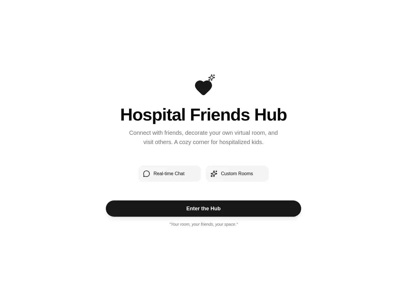 Hospital Friends Hub