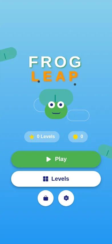 Frog Leap Platformer