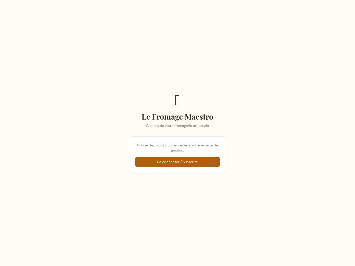 Fromage Maestro Fix