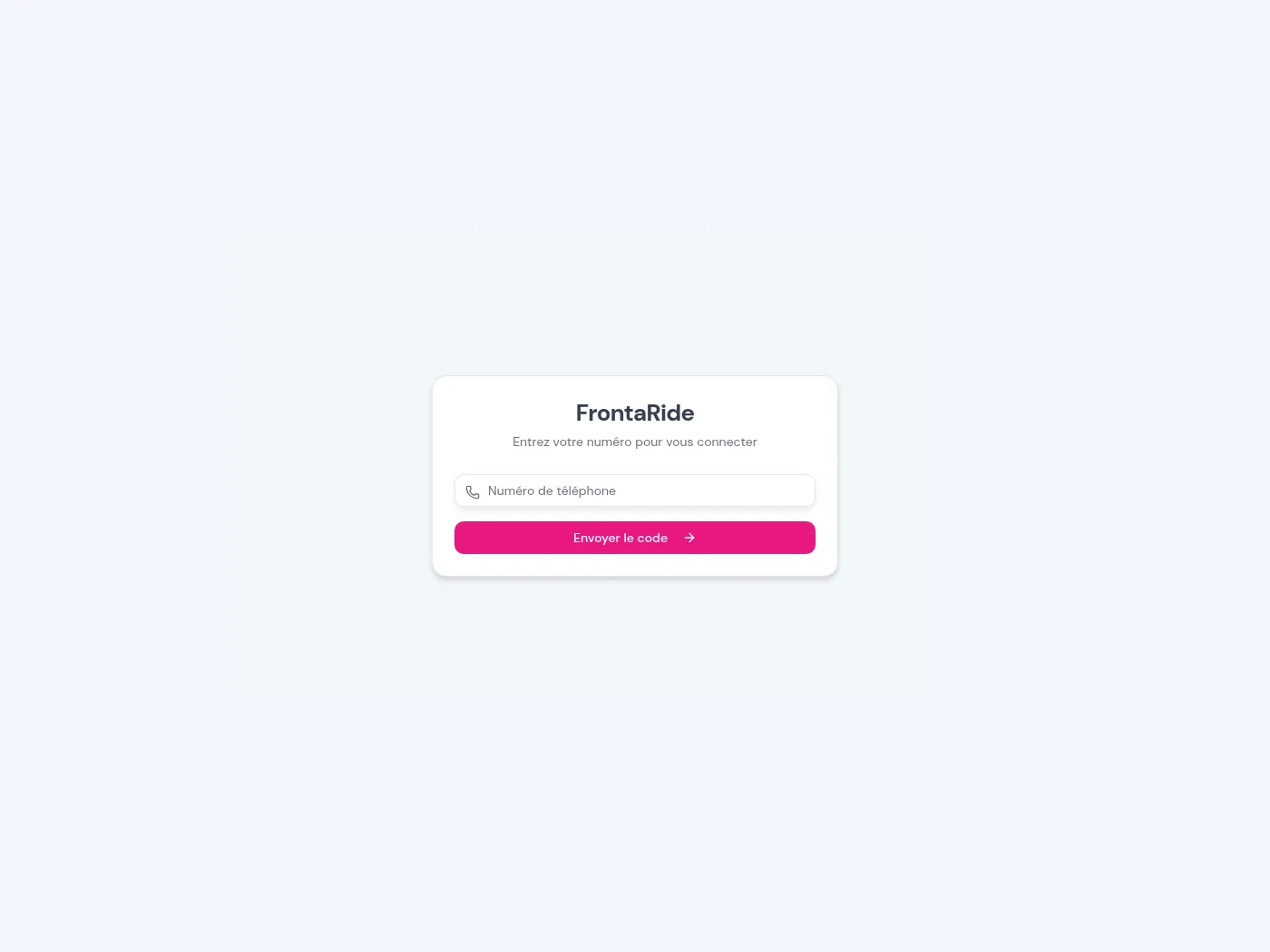 FrontaRide Carpool App