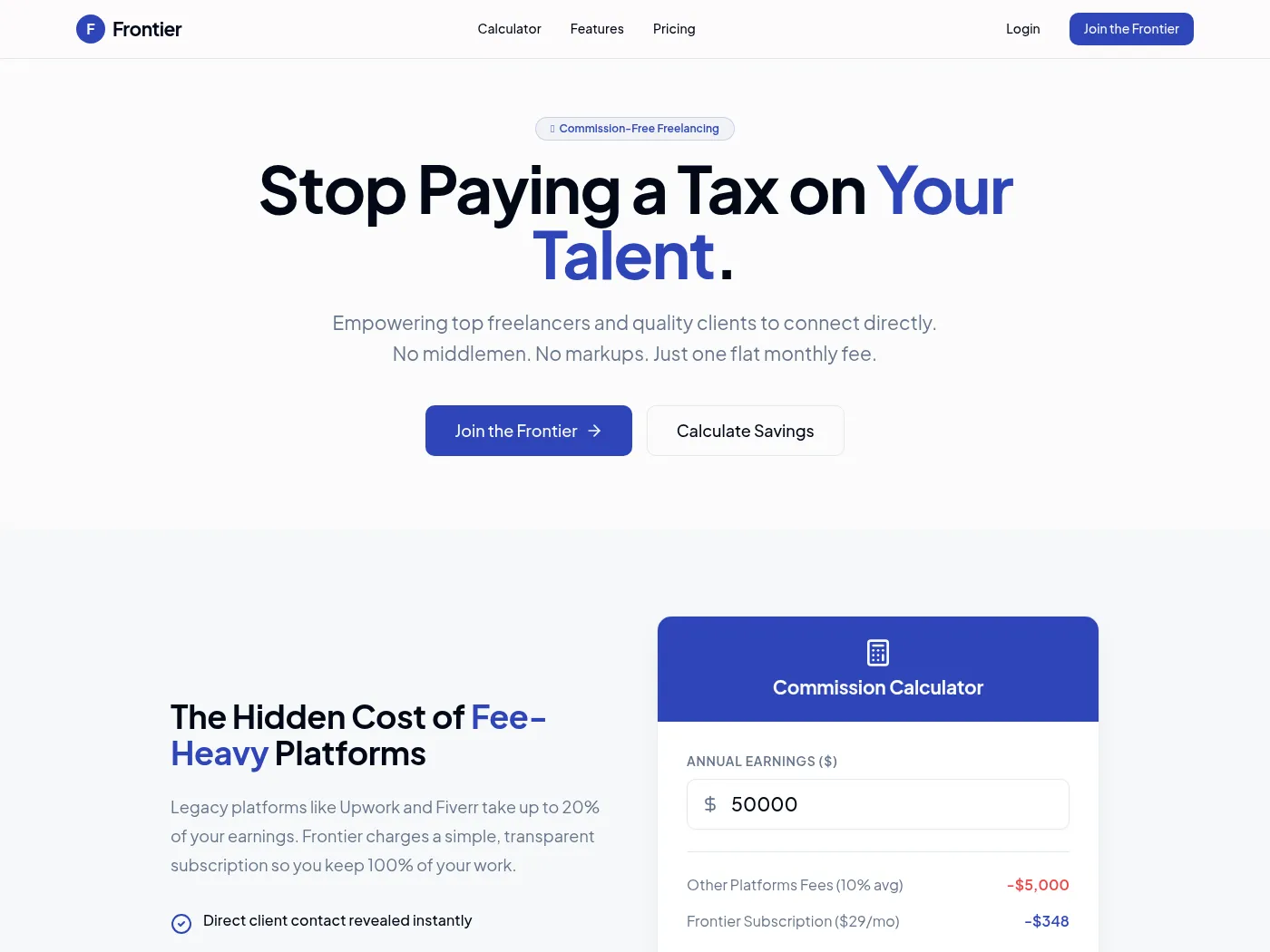Frontier SaaS Platform